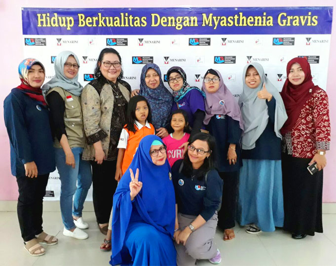 Di Bekasi Para Pejuang Myasthenia Gravis Indonesia (PMGI) Bersilarutahim - Wajah Bekasi - Foto ...