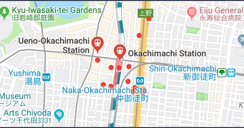 Edo - the EDOPEDIA -: Okachimachi district Taito
