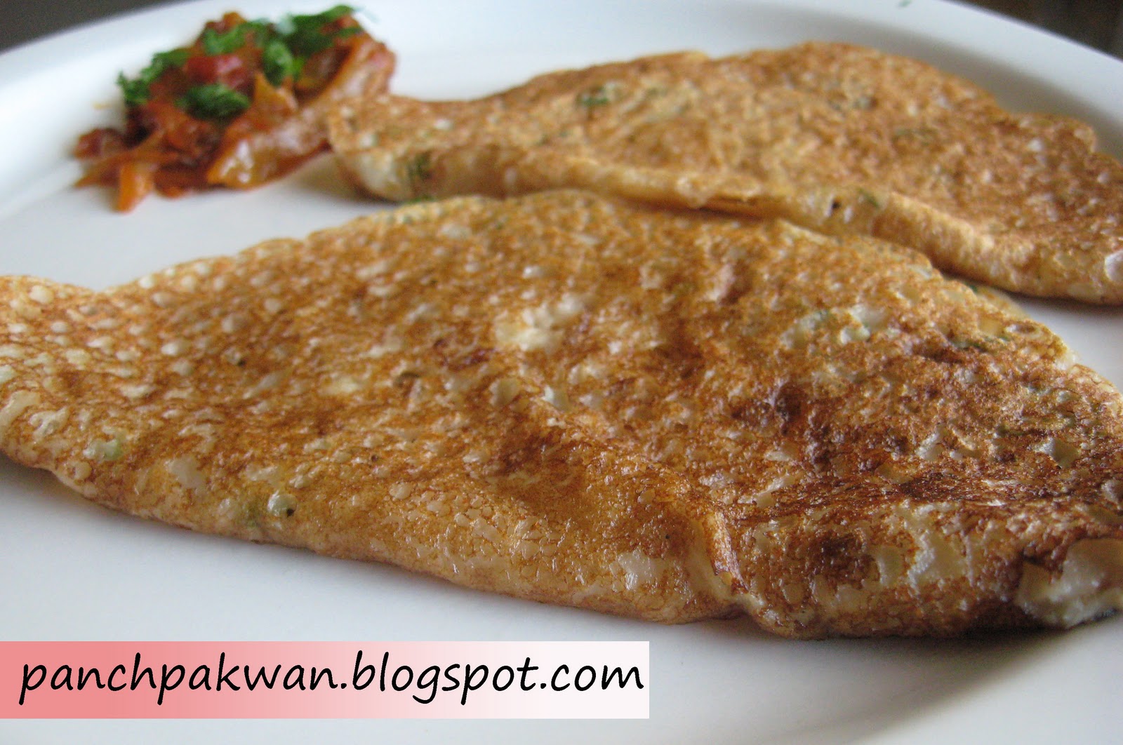 Panch Pakwan: Wheat Dosa /Godhi Dose