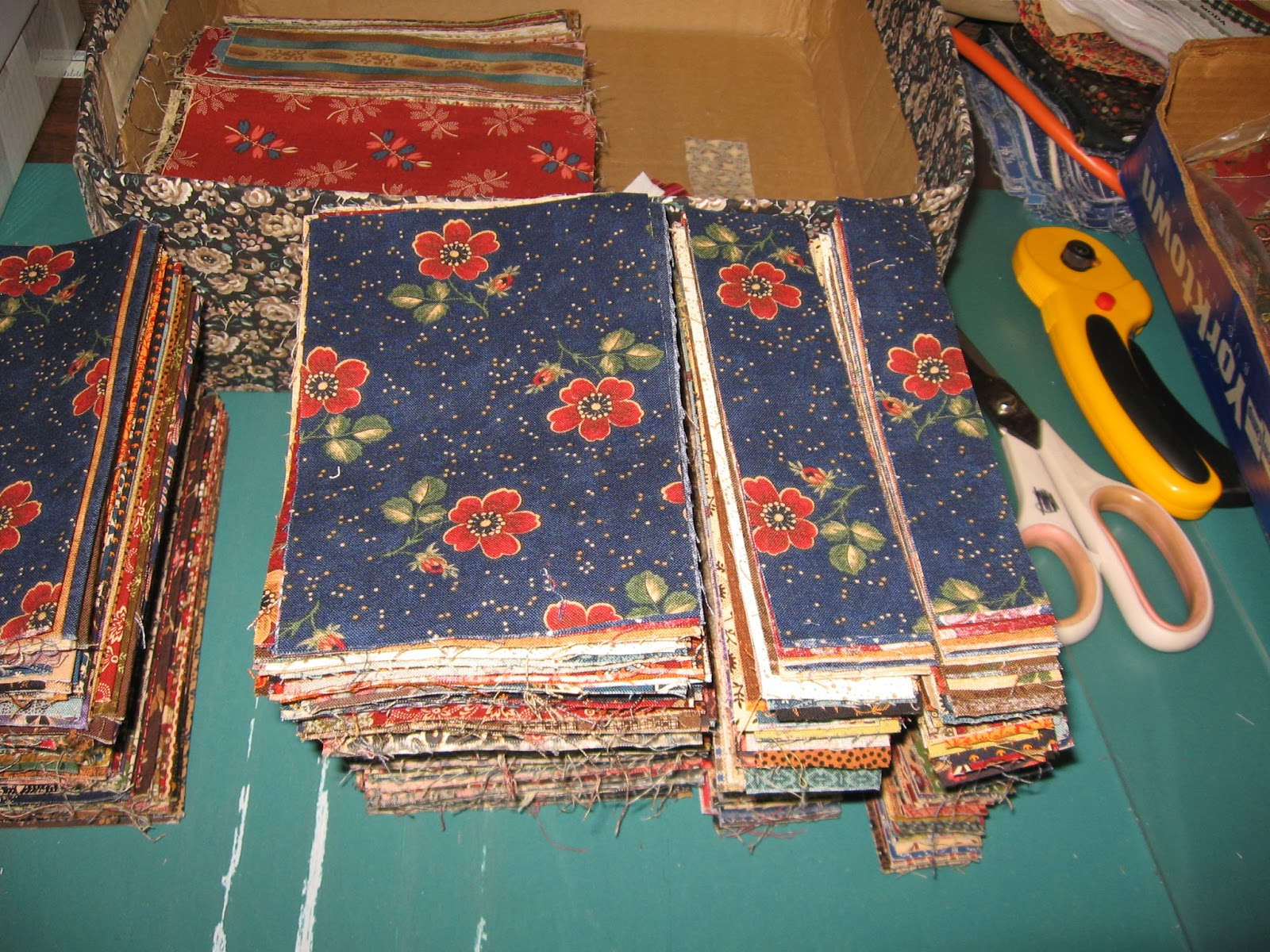 Busy Thimble: c. 1800 Reproduction Quilt