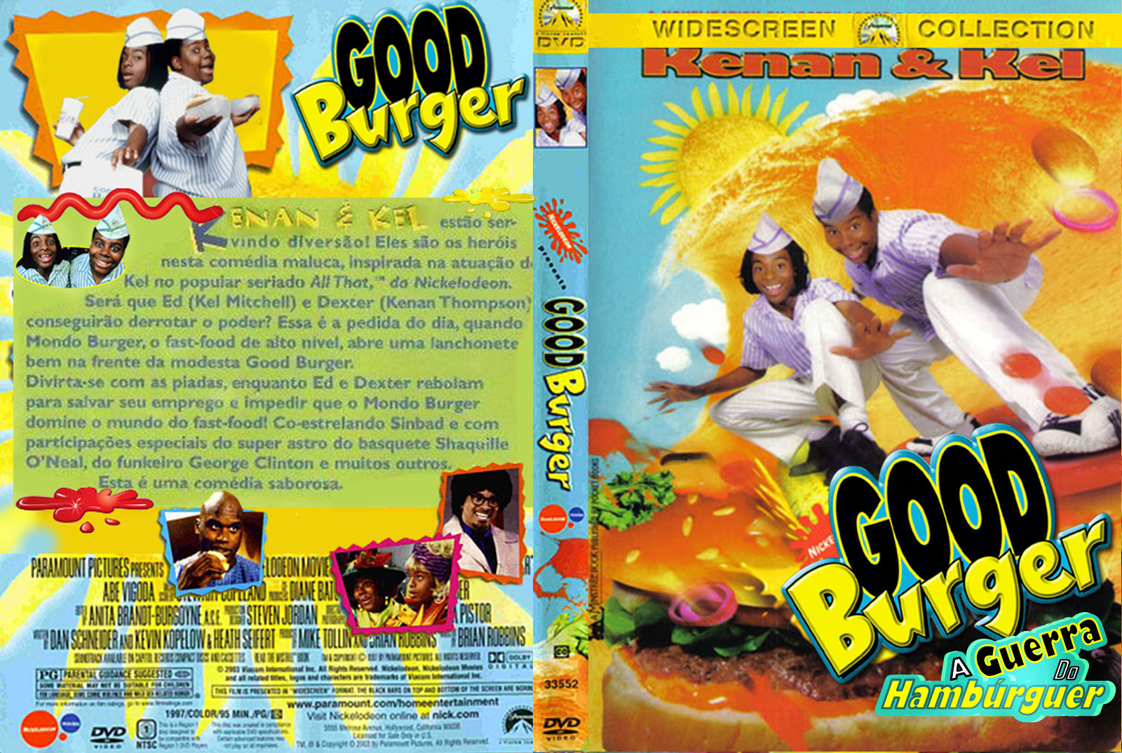 Império da Capa : Good Burger A Guerra do Hambúrguer
