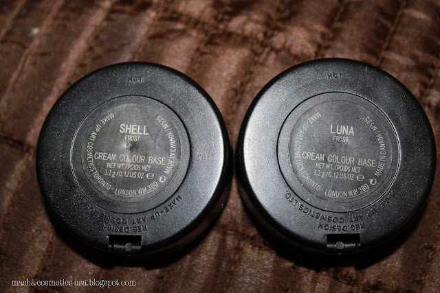 Отзывы о косметике : MAC cream colour base SHELL , LUNA. Хайлайтер ...