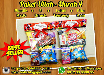 SOUVENIR ULANG TAHUN ANAK MURAH: Paket Ultah - Murah 4