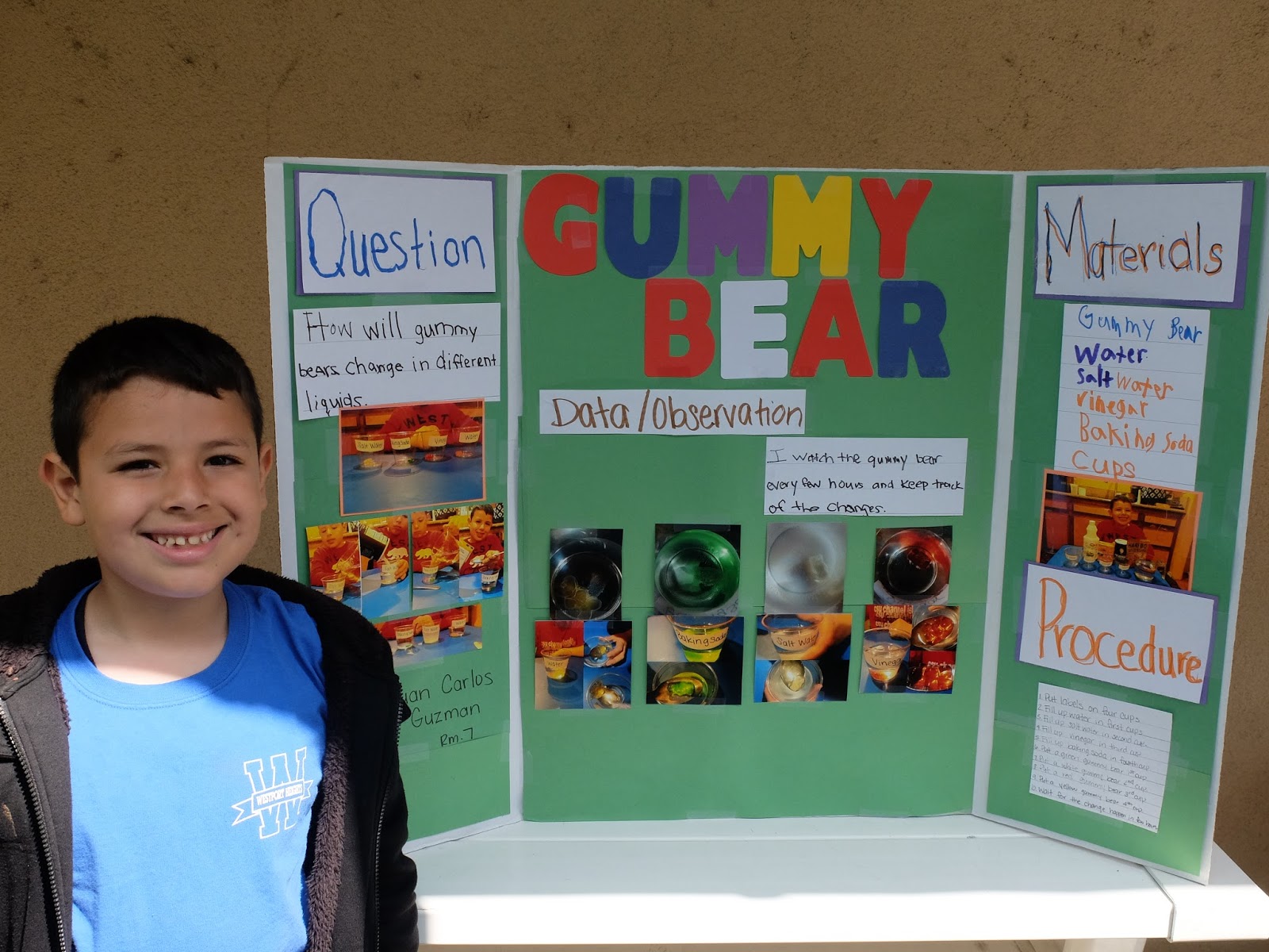 First Grade Adventurers: Science Fair Projects