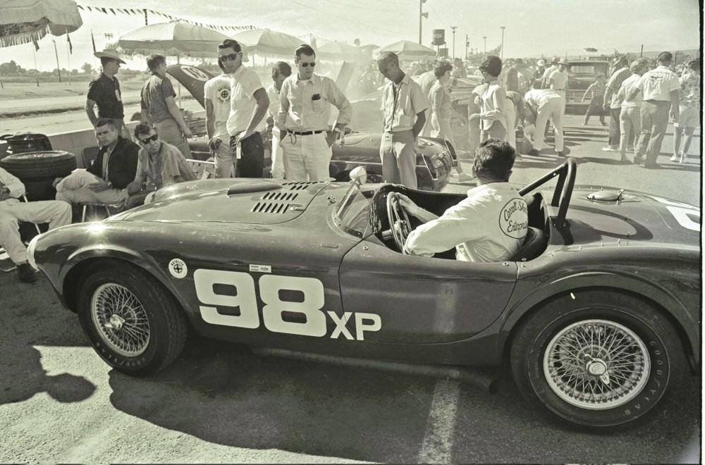 Just A Car Guy: Shelby's racing Cobra's, the early days. 1962 Riverside