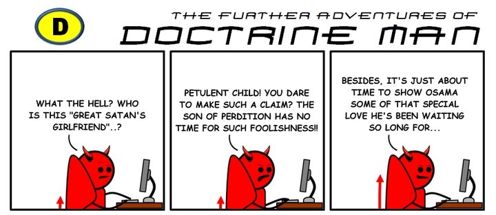 GrEaT sAtAn"S gIrLfRiEnD: Doctrine Man!!