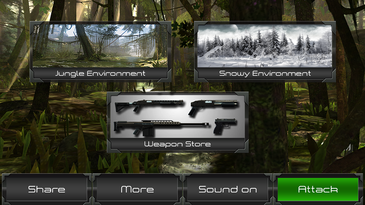 Animal Hunting GAME UI UX HUD | Muhammad Usman Kai (Game Designer)