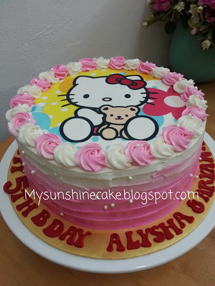 Hello Kitty Icing Cake Design - The Cake Boutique