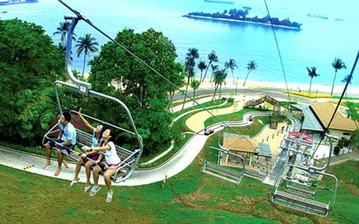 Kisah Perjalanan Wisata: Sentosa Luge and Skyride Singapura