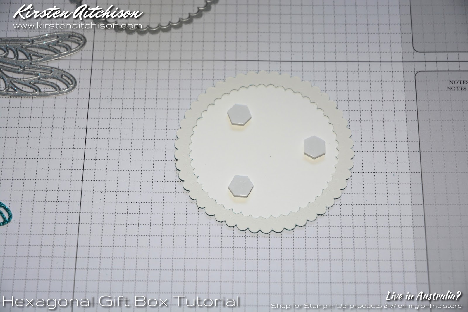 Kirsten Aitchison: Handmade with Love: Hexagonal Gift Box Tutorial
