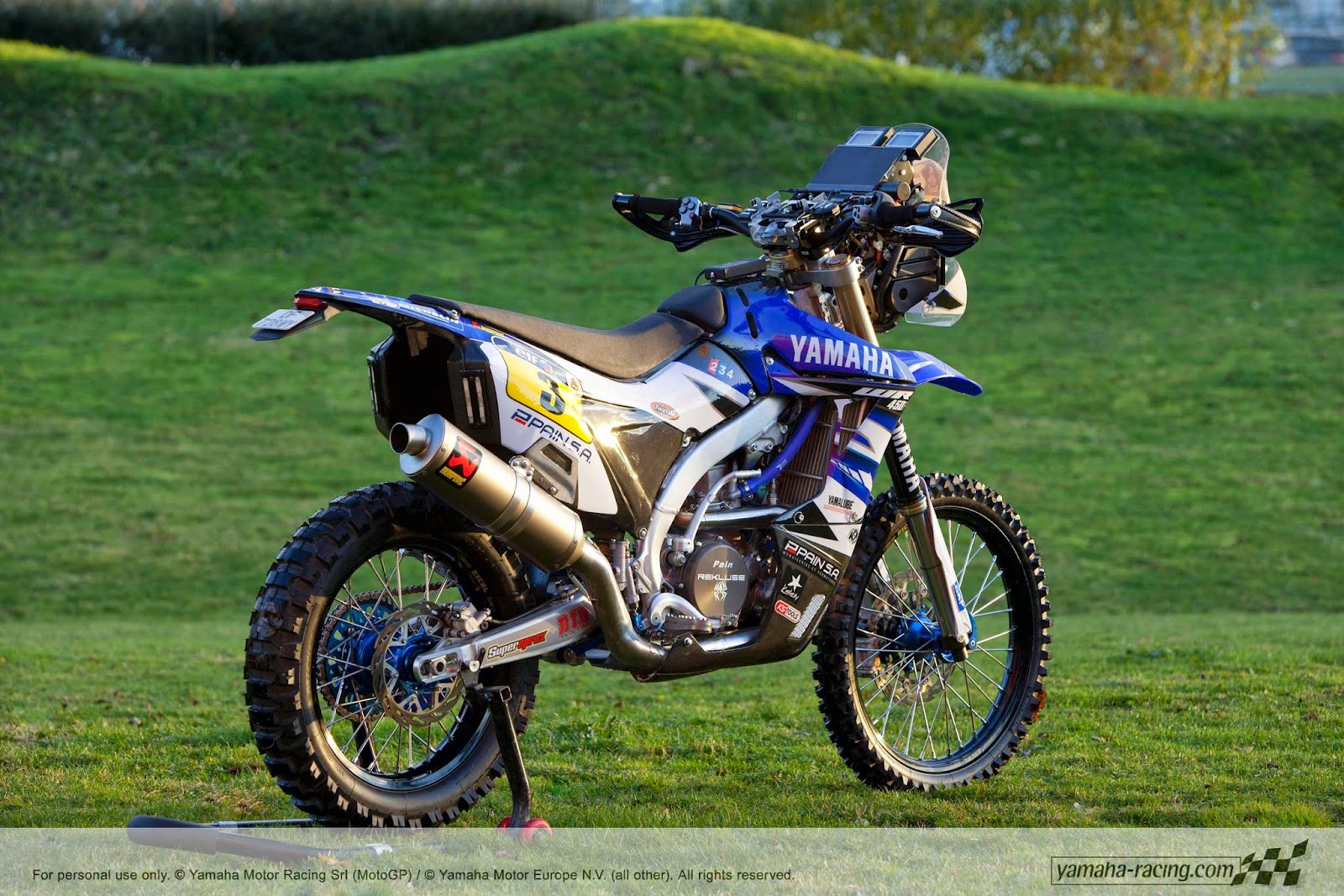 Racing Cafè: Yamaha WR 450F Dakar Rally Team Yamalube 2015