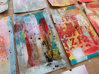 Made by Nicole: Mixed Media Backgrounds Tutorial