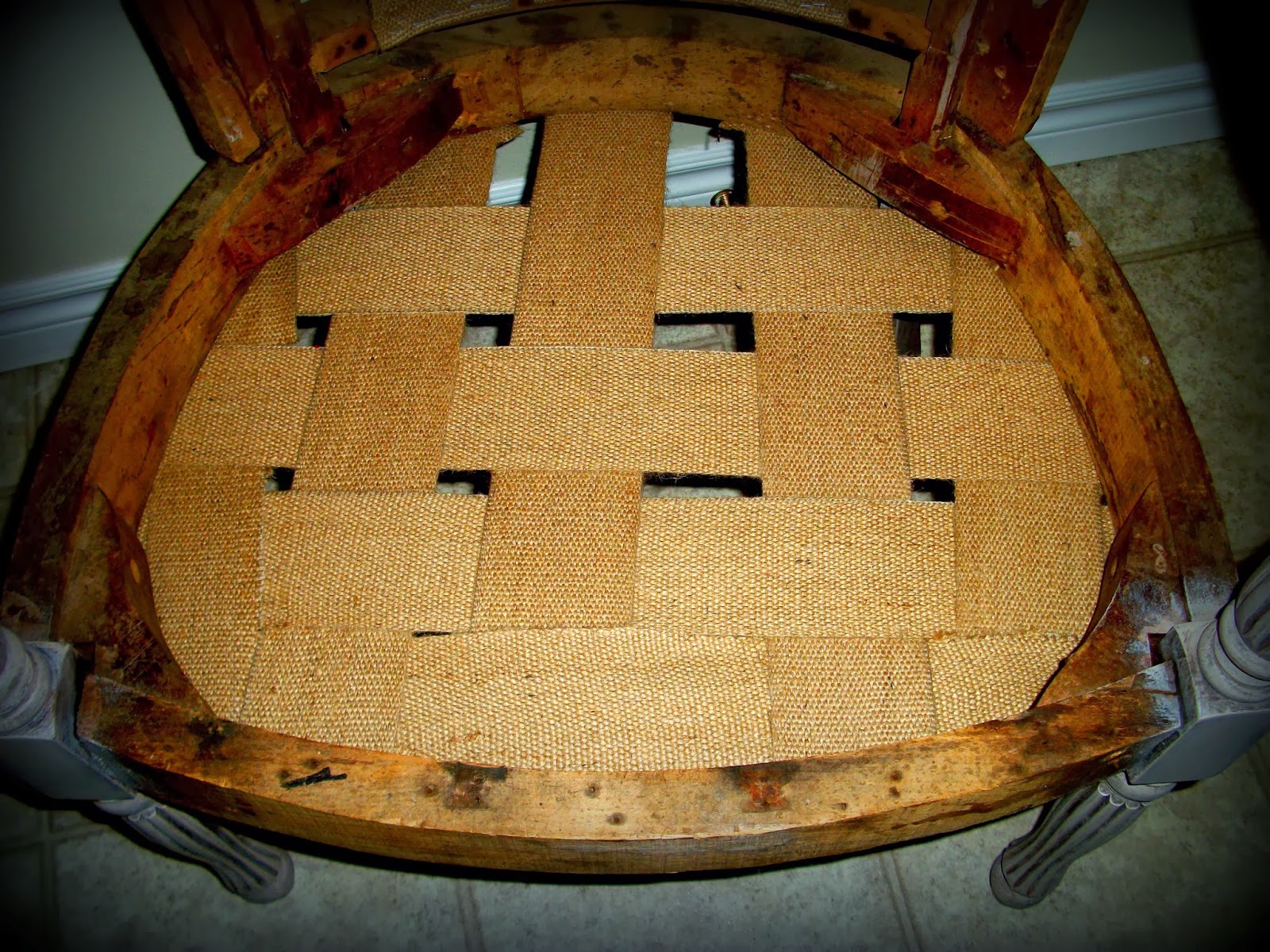 Fay Grayson Home: Parlour Chair Makeover: Prepping the Frame & Applying ...