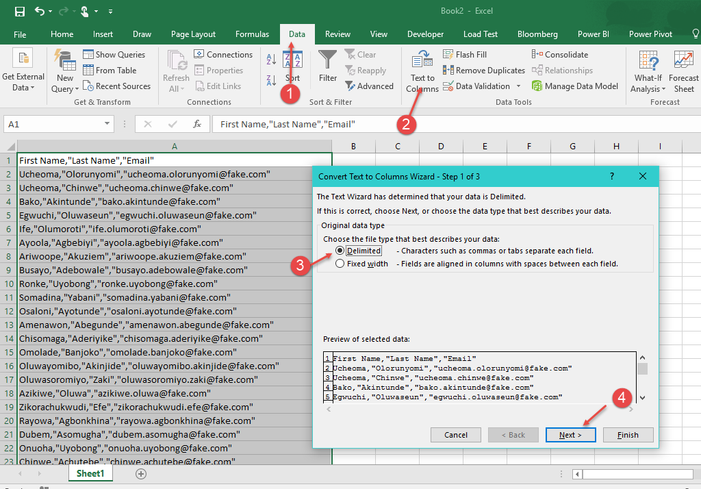 Data Cleaning Tools In Microsoft Excel – UrBizEdge Limited