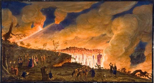 Viático de Vagamundo: Volcanoes by Pietro Fabris