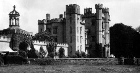 Tour Scotland: Old Photograph Duns Castle Scotland