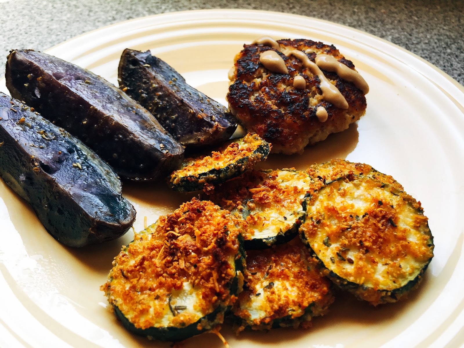 Husband Tested Recipes From Alice's Kitchen: Shaky Bakey Zucchini Coins