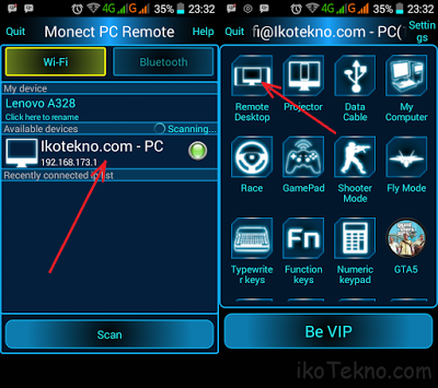 SAMISANOV : Tutorial Menggunakan Monect PC Remote