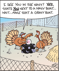 Dan The Navy Man: 'Happy Thanksgiving Shipmates'