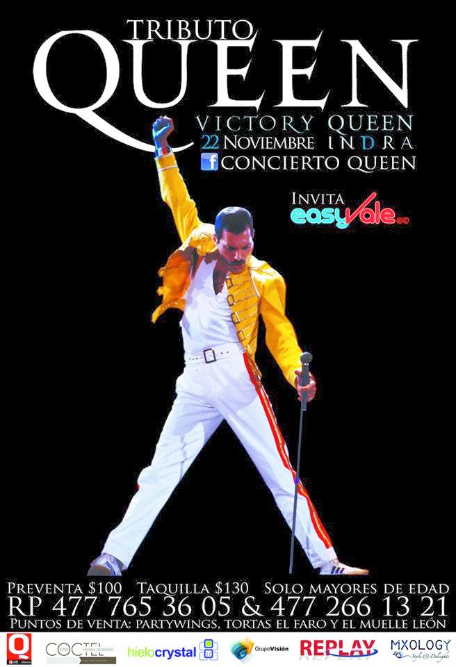 Queen en México: ECOS TRIBUTO A QUEEN VICTORY QUEEN 22 de noviembre ...