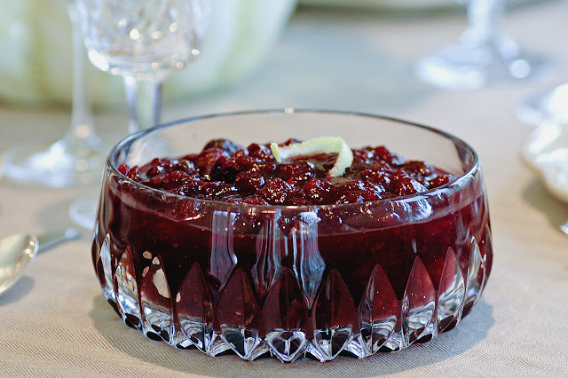 Savoring Time in the Kitchen: Cranberry and Dried Cherry Relish