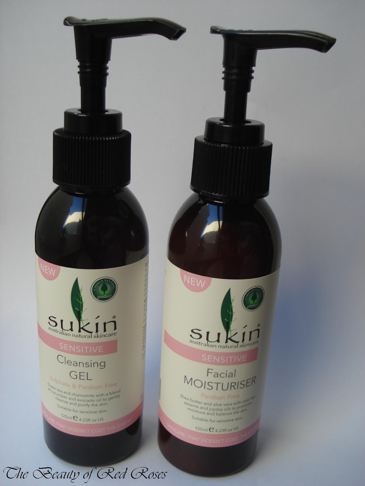 The Beauty of Red Roses: NEW Sukin Sensitive Skin Care