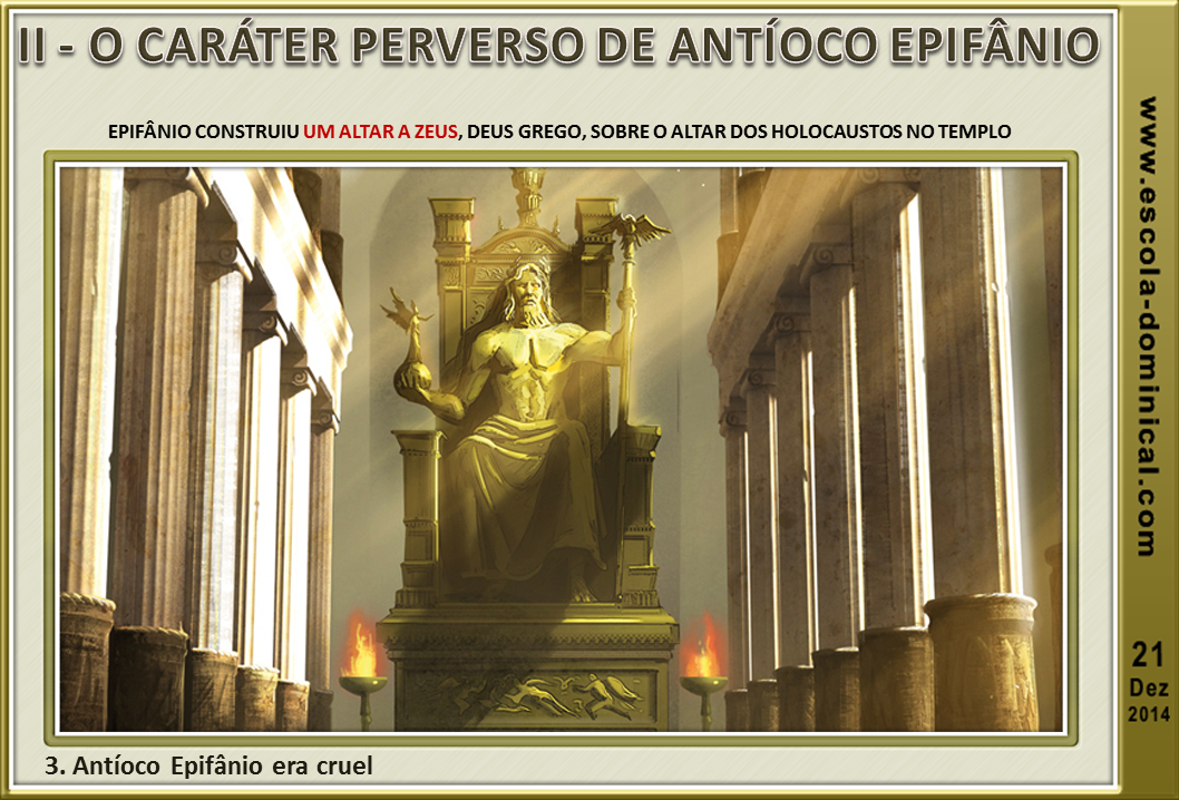 Lição 12 - Um Tipo de Futuro Anticristo :: caminhando pela fe