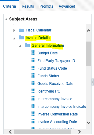 Oracle Application's Blog: Part 1:- How to Create OTBI Reports.OTBI ...