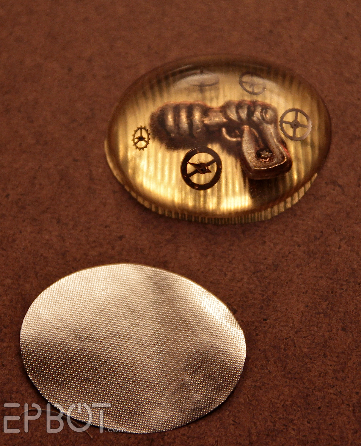 EPBOT: DIY Steampunk Resin & Leather Cuff