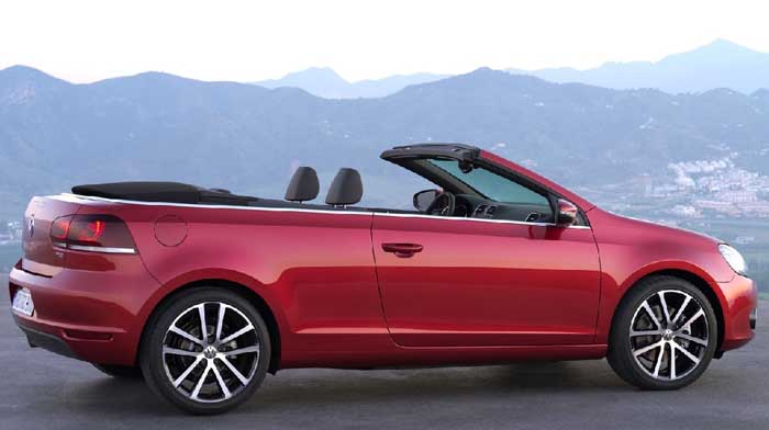 Novo Golf 2012 Conversível é exclusivo para o mercado europeu