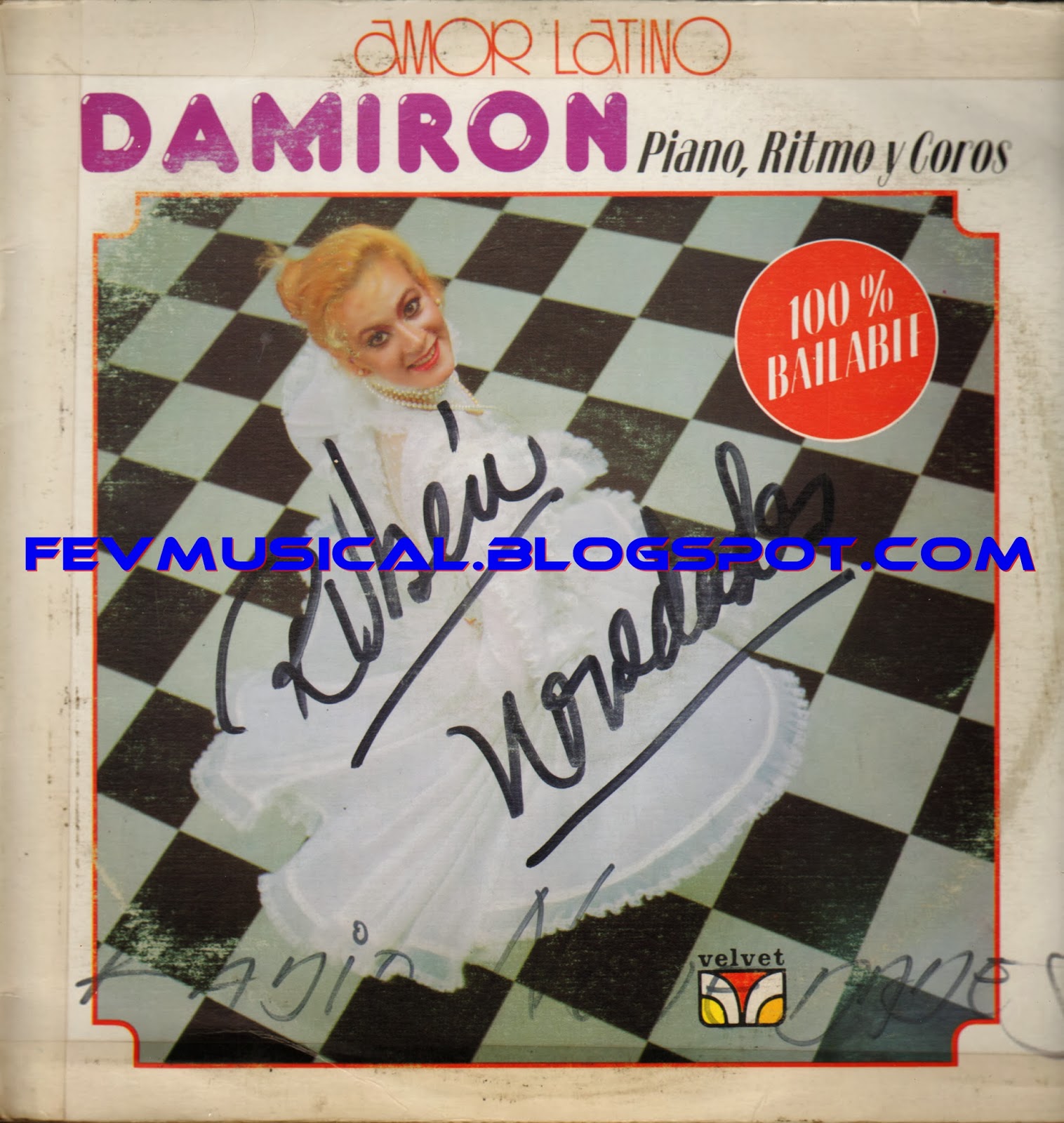 FEV MUSICAL: 1982 - Damiron - Amor Latino (Velvet)