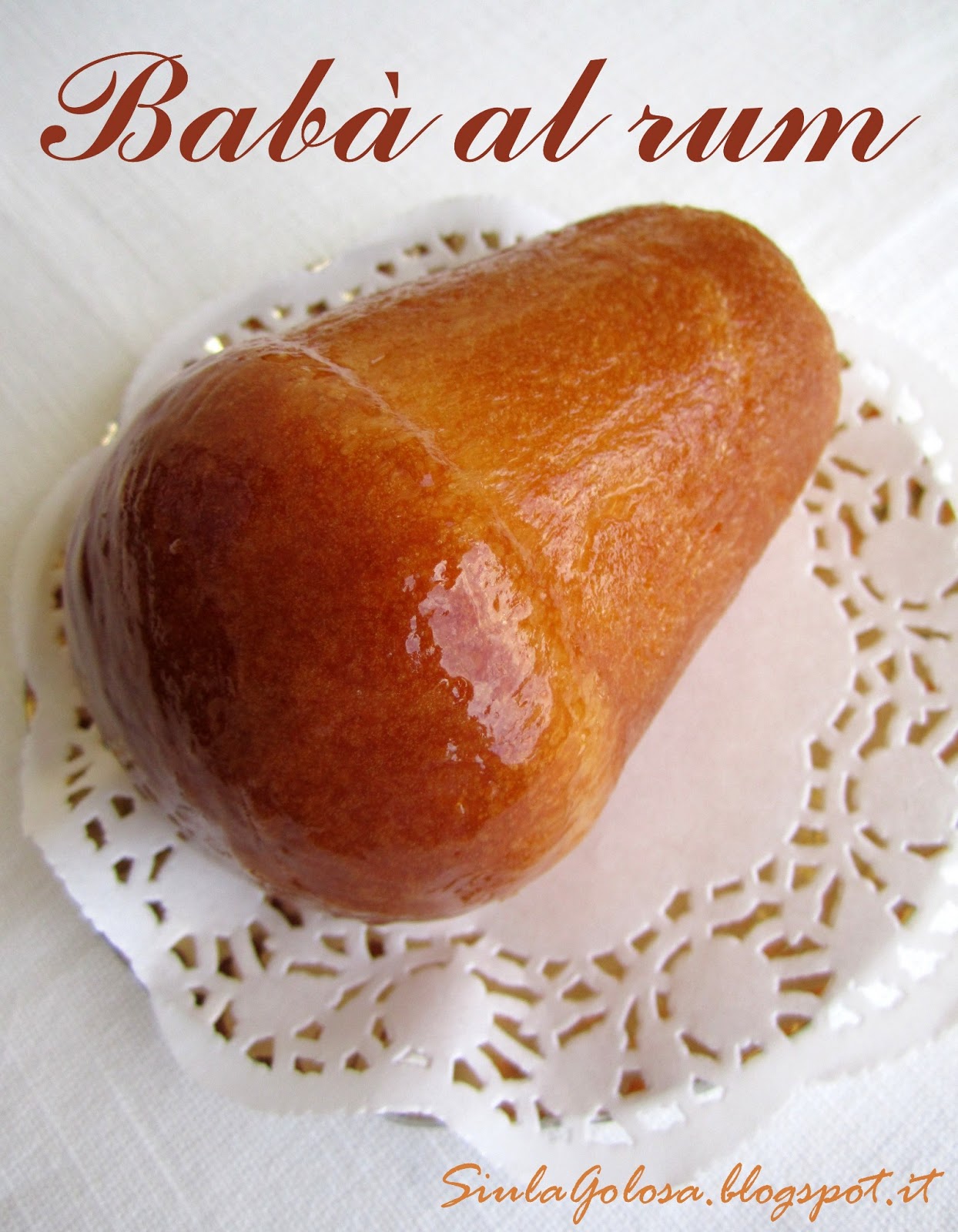 Siula Golosa: Babà al rum