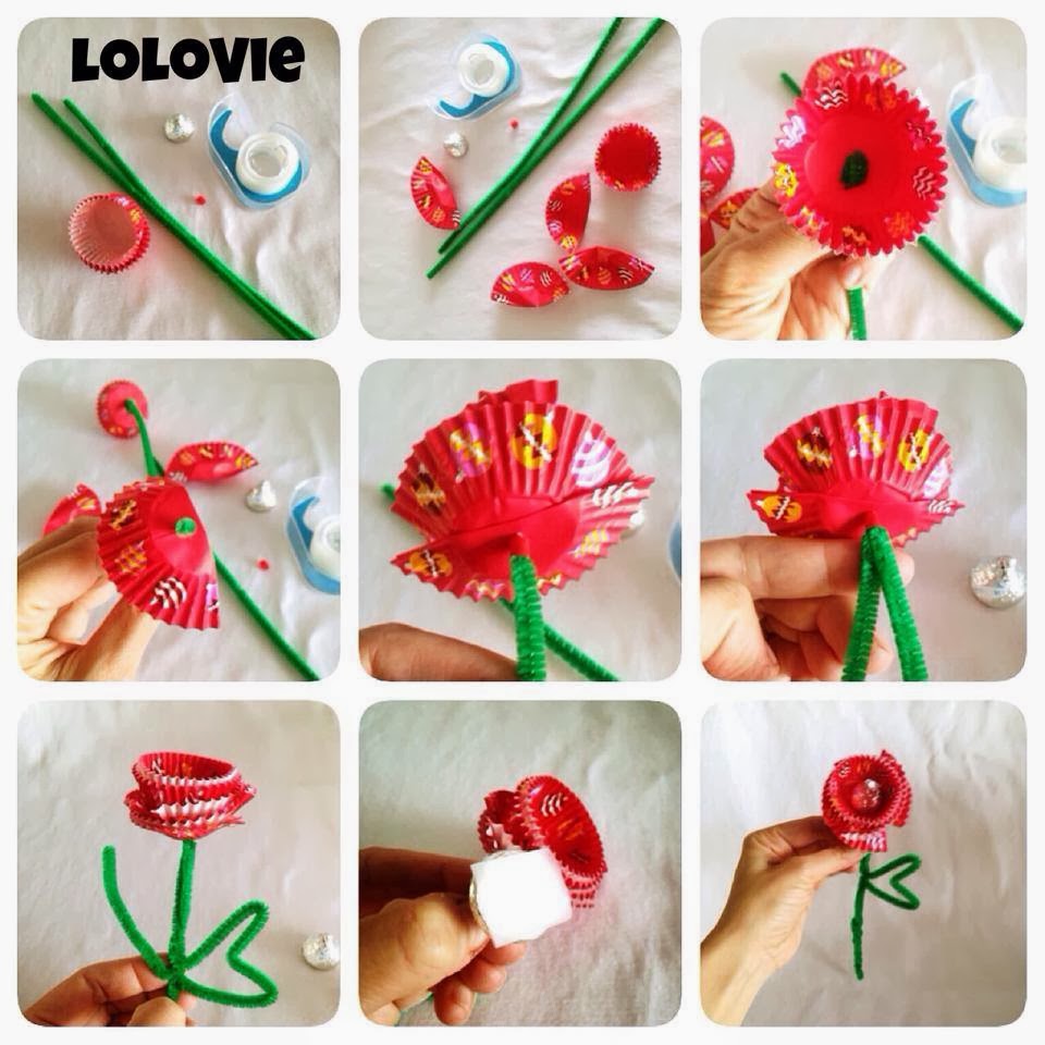 LoLovie: Valentine's Day flower bouquet