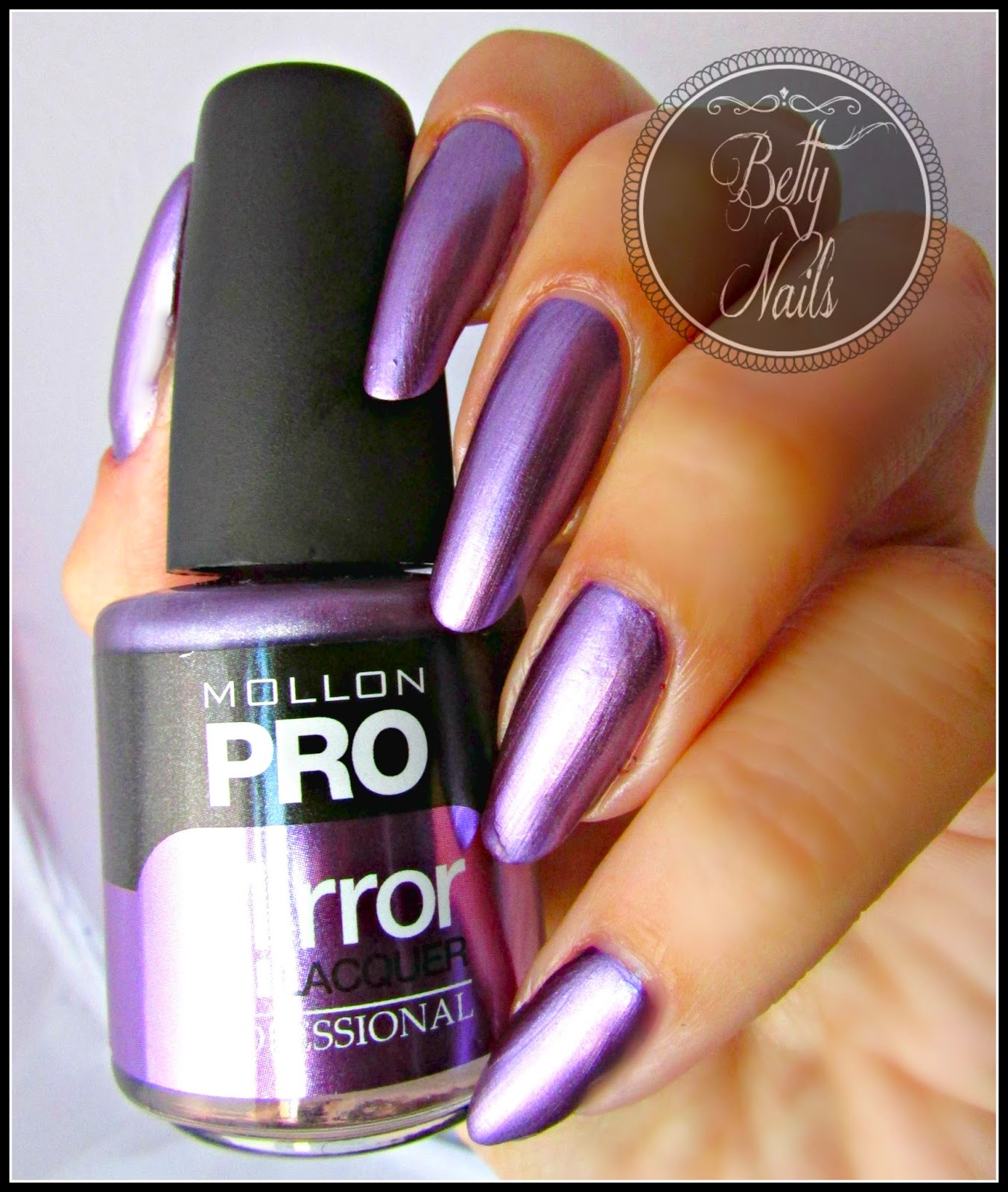 Betty Nails: Mollon Pro Mirror Lacquer * Swatches & Review