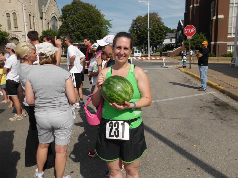 Waist Management: 2011 Watermelon Stampede 5K and 10K, Muscatine, Iowa