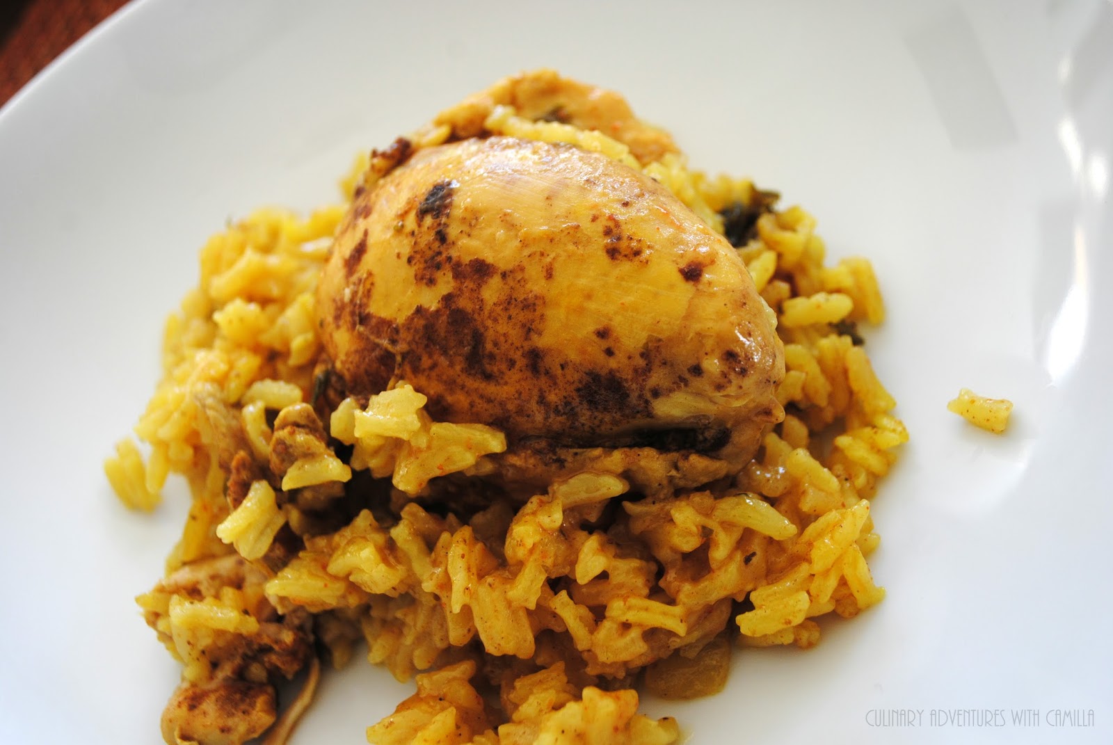 Emirati Dajaj Machbous & Jazar Halwa #CookingAroundtheWorldAdventure