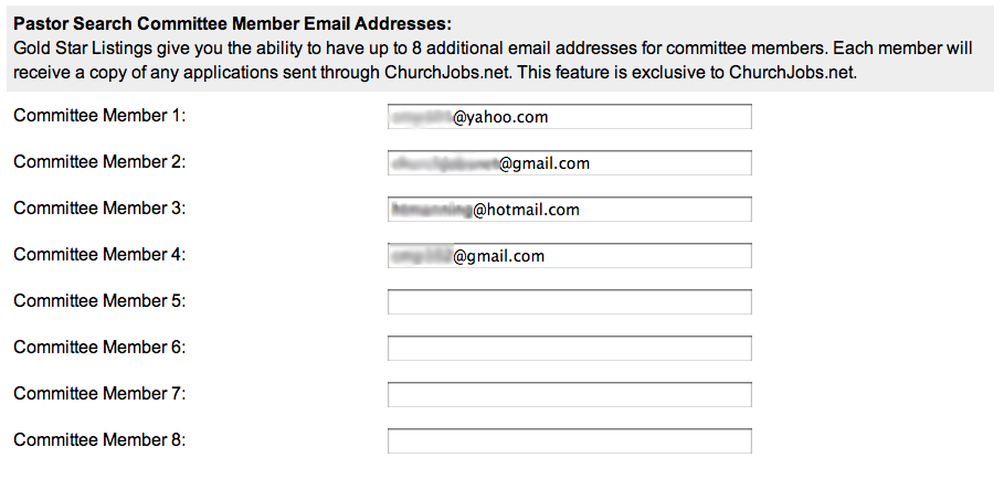 Church Jobs Blog: NEW FEATURE: PSC Member Email Notifications