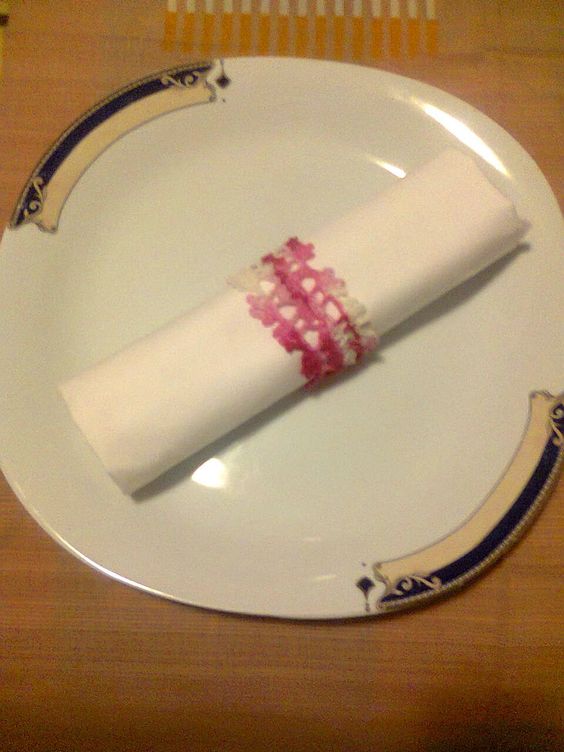 Adriana Hobby: Inel croșetat pentru șervețel