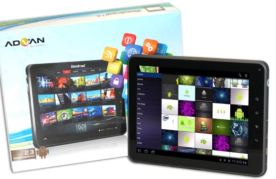 Advan Vandroid T4 Tablet Android harga Spesifikasi