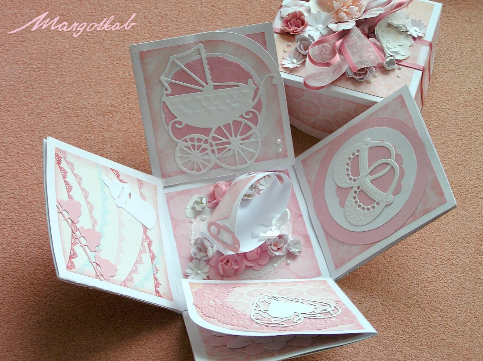 MargotkabCZ: Exploding box - baby girl