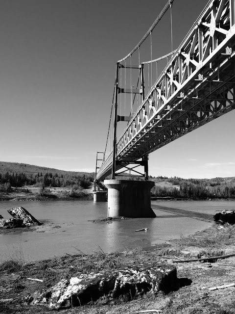 The view from here: Dunvegan Bridge