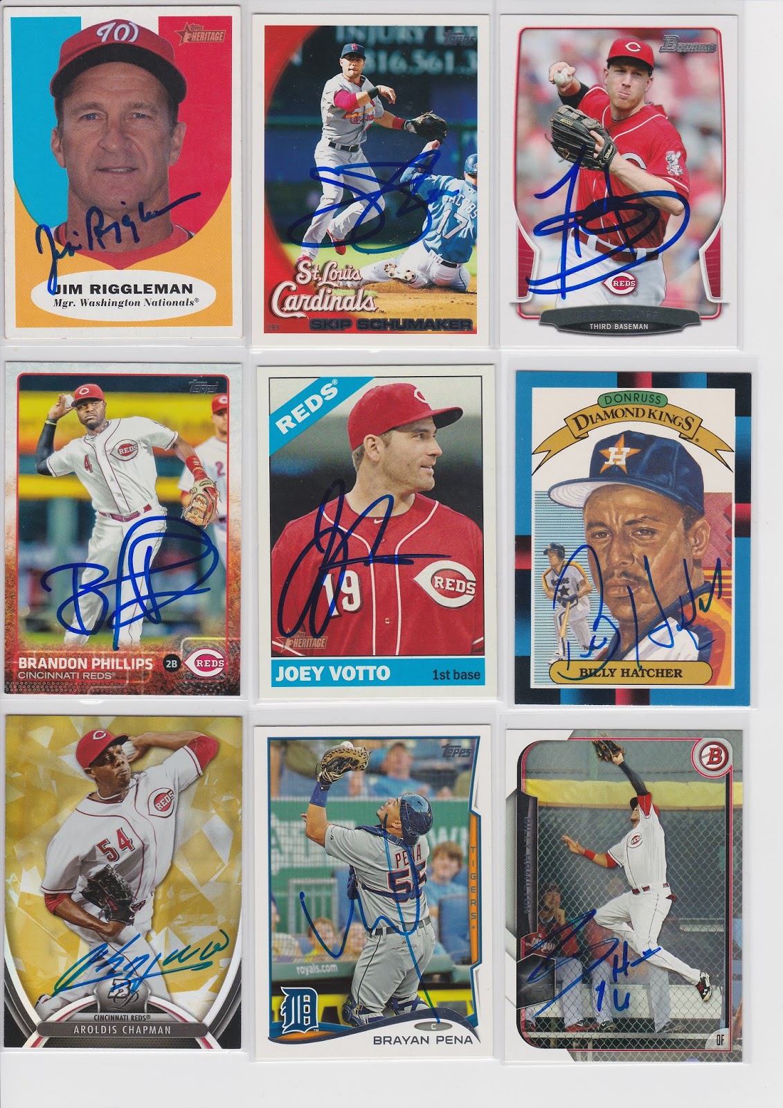 Jackson's Autographs: IP Cincinnati Reds Autograph Recap at the Team ...