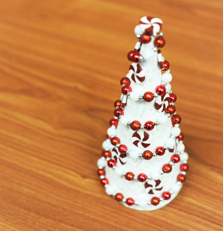 Ben Franklin Crafts and Frame Shop: Beaded Cone Trees