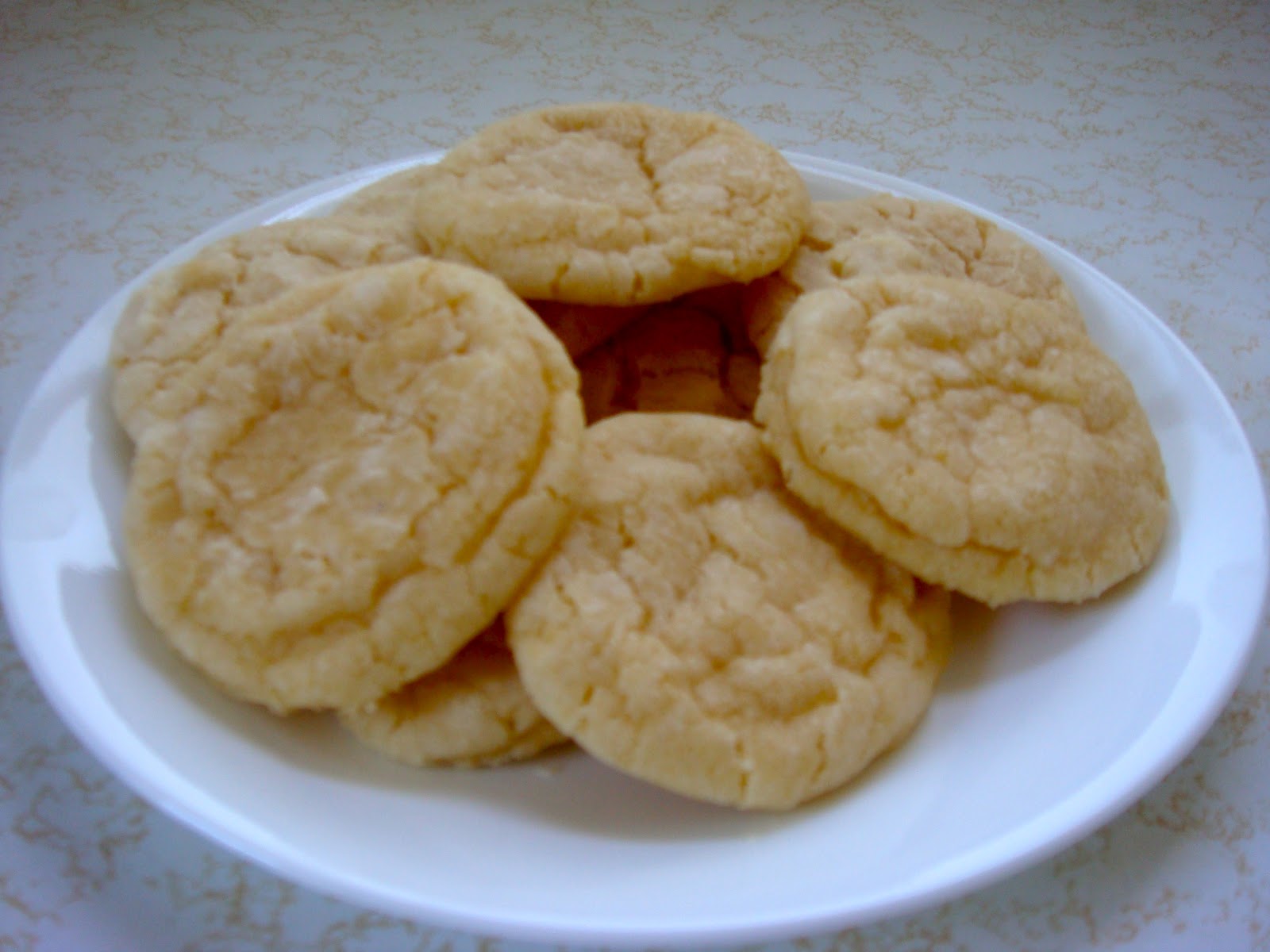 Four Sisters Cooking: Lemon Crackle Cookies