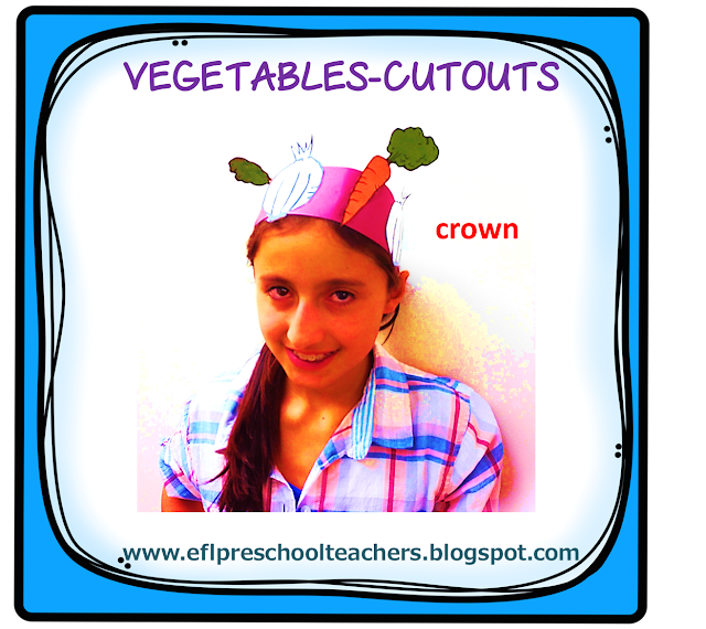 ESL/EFL Preschool Teachers: Vegetables Activities