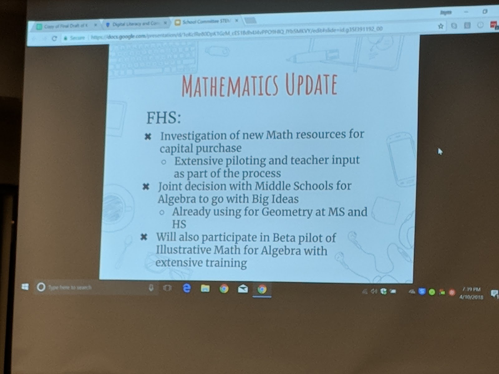 Franklin Matters: Live Reporting: STEM and Digital Learning