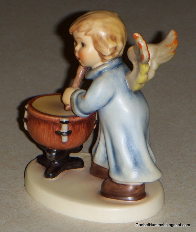 Goebel Hummel: Goebel Hummel Figurine "Divine Drummer" Angel #2096/M ...
