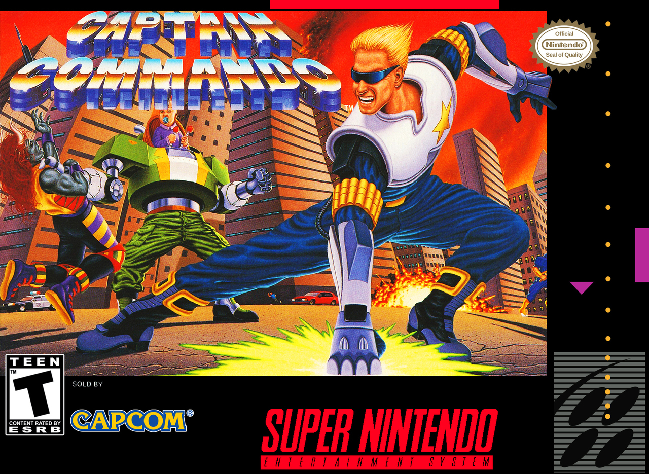 Rom de Captain Commando [PT-BR - SNES]