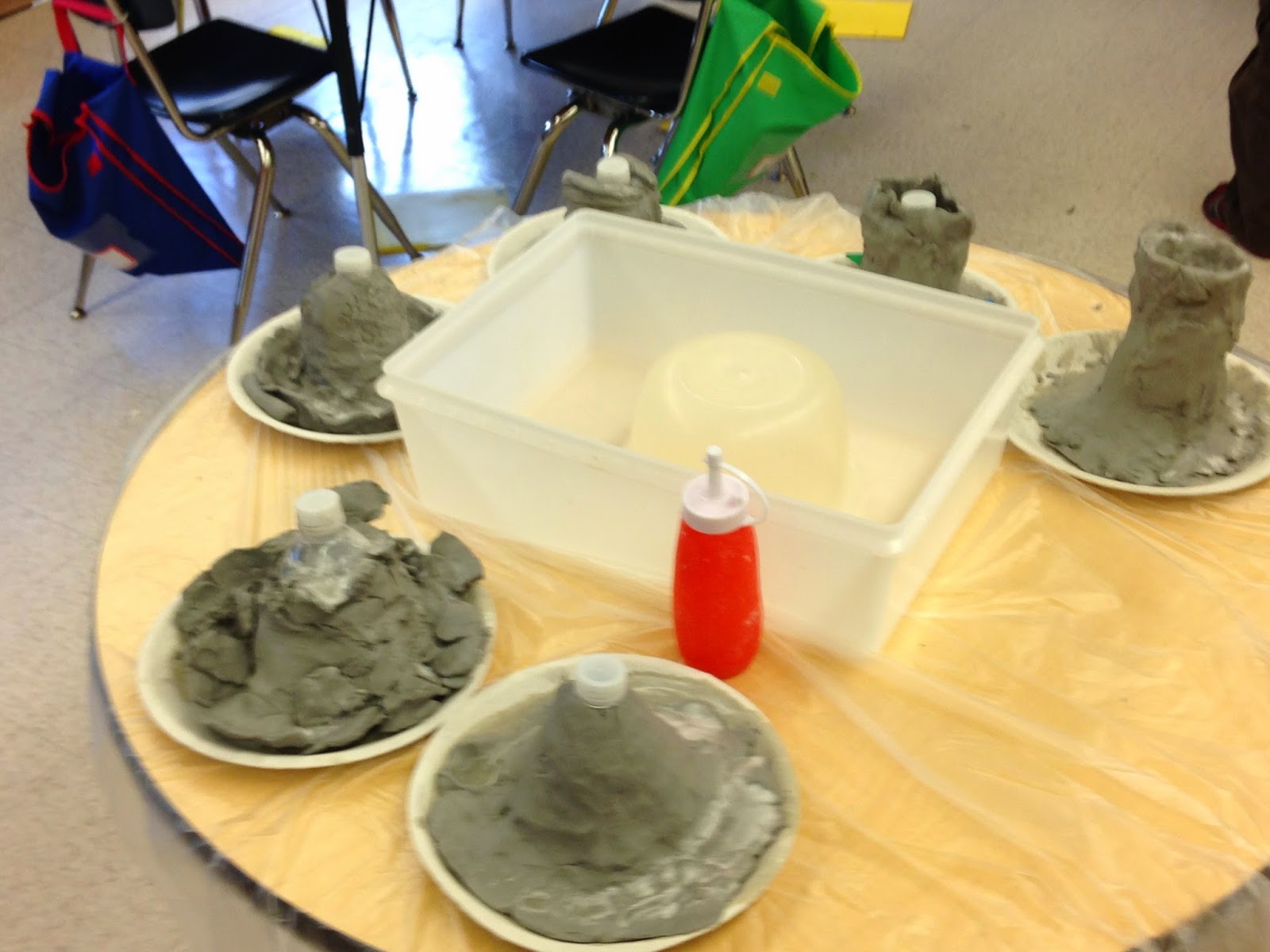 Essex Elementary School Principal's Blog: WOW…..making volcanoes in ...