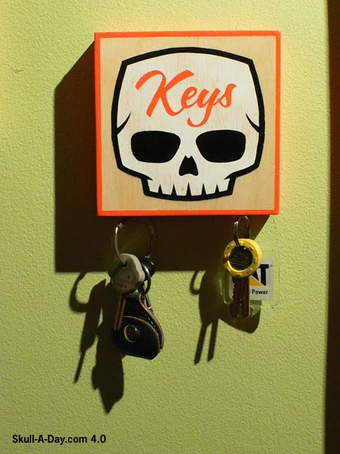 Skull Key Holder